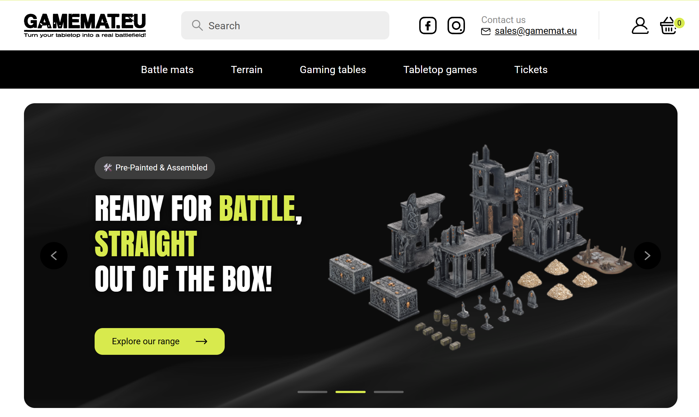 Battle mats / Gamemat.eu